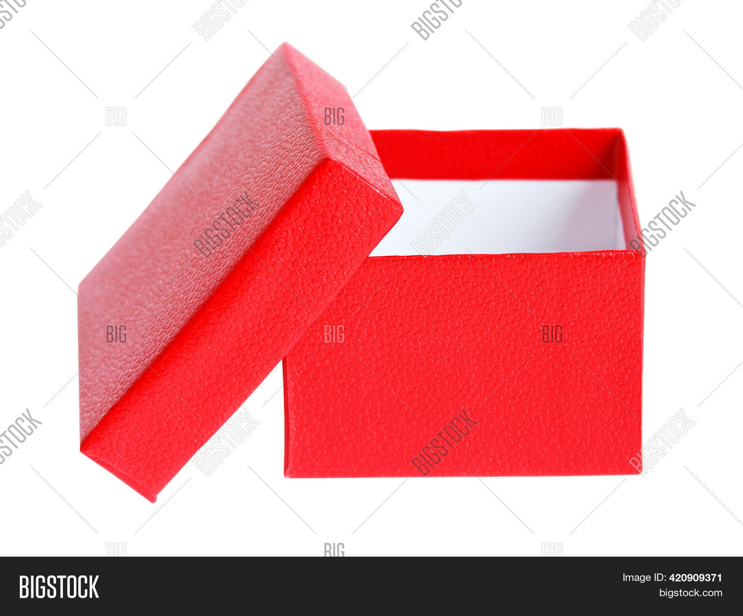 Open Red Box Isolated Image & Photo (Free Trial) | Bigstock