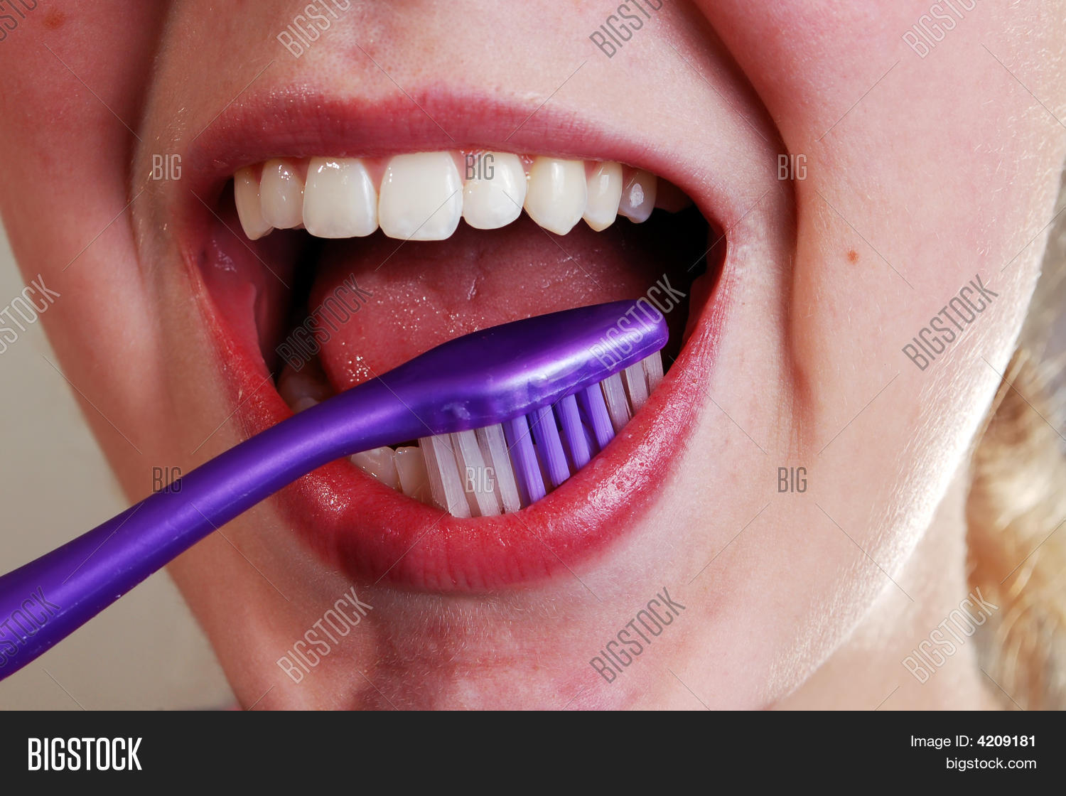 Toothbrush Mouth Image & Photo (Free Trial) | Bigstock