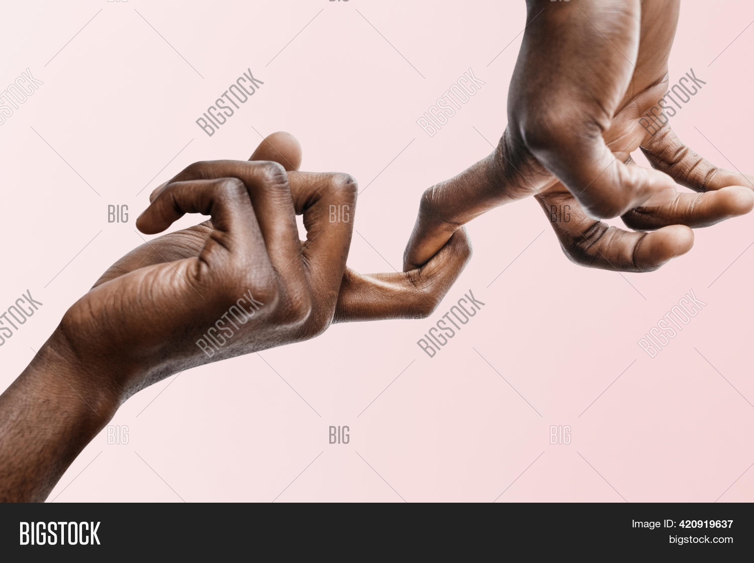 Hooking Fingers Image & Photo (Free Trial) | Bigstock