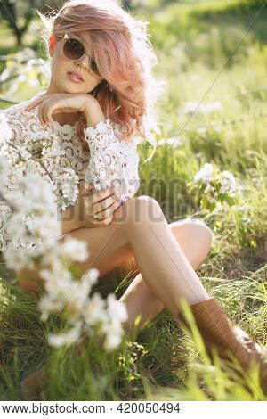 Woman Spring. Image & Photo (Free Trial) | Bigstock
