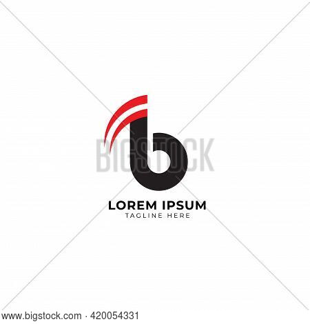 Minimal Letter B Vector & Photo (Free Trial) | Bigstock