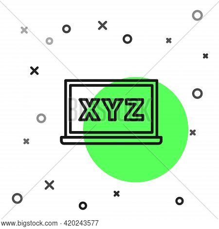 Black Line Xyz Vector & Photo (Free Trial) | Bigstock