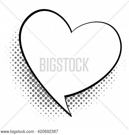 Cartoon Talking Heart Vector & Photo (Free Trial) | Bigstock