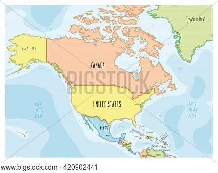 Political Map Easy To Do