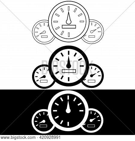 Car Instrument Panel Vector & Photo (Free Trial) | Bigstock