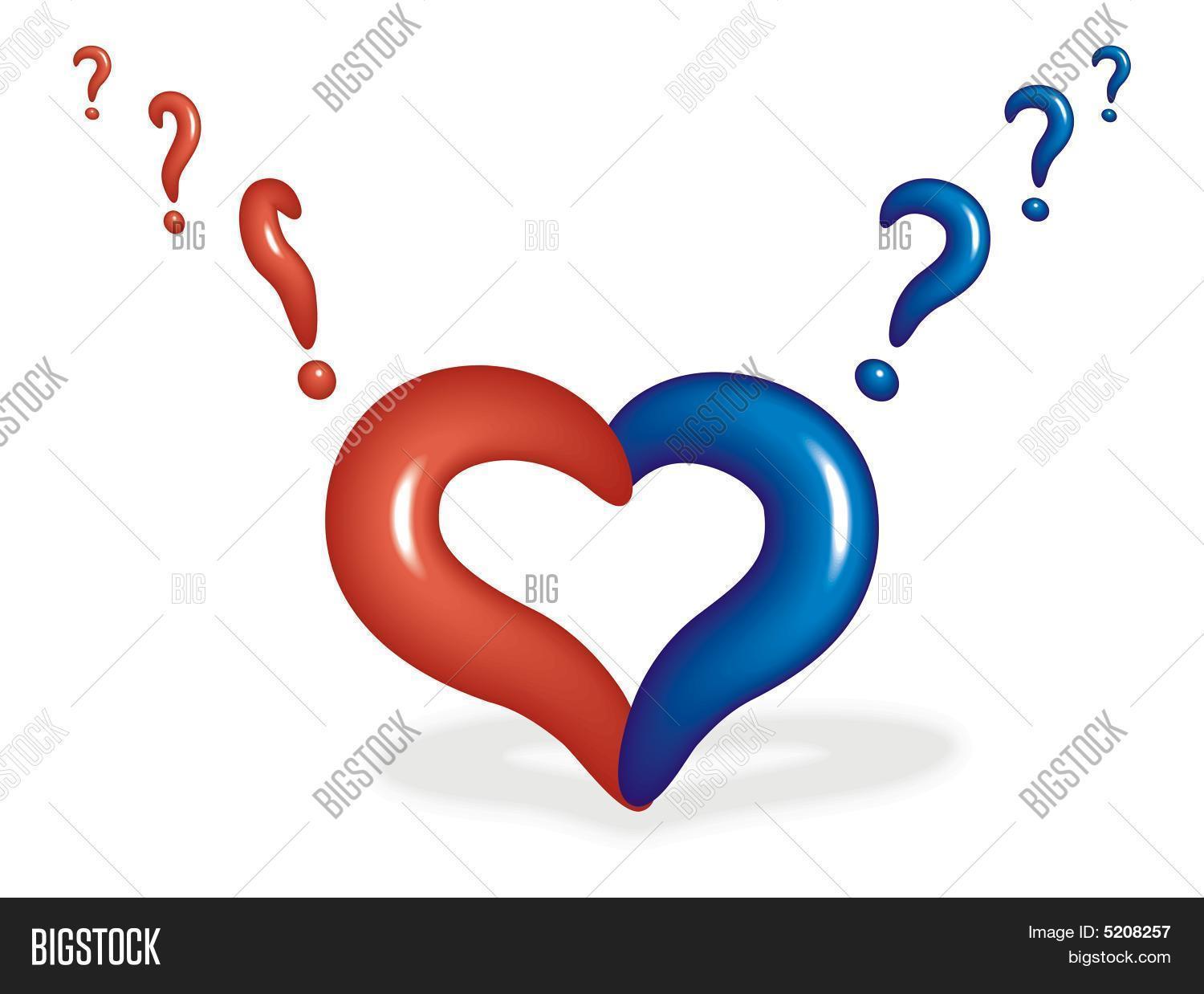 Heart Question Mark Image & Photo (Free Trial) | Bigstock
