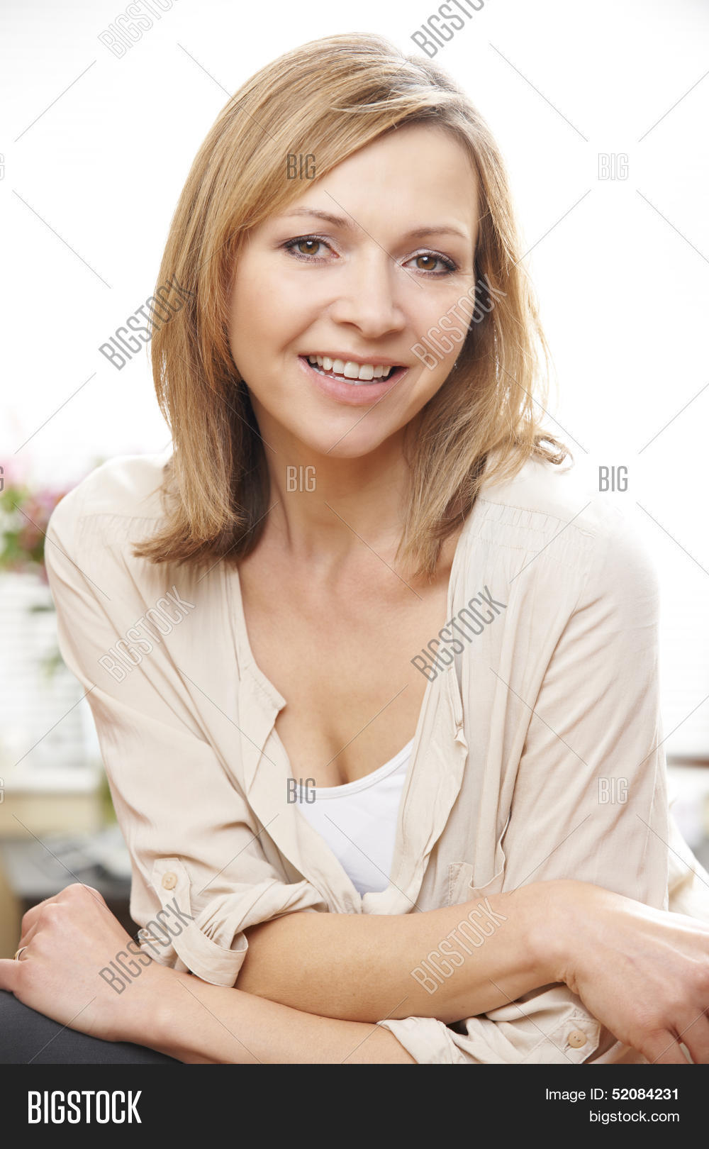 Mature Woman Portrait Image And Photo Free Trial Bigstock