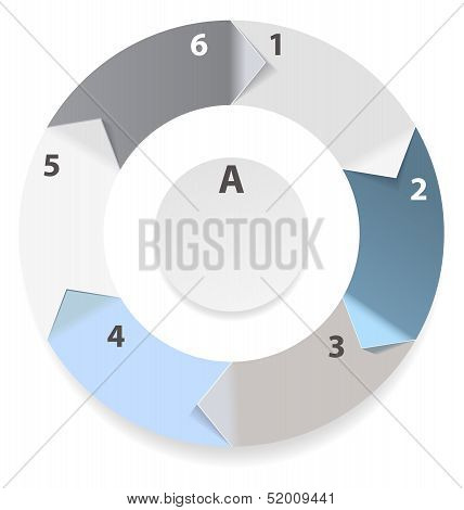 Infographic Wheel Vector & Photo (Free Trial) | Bigstock
