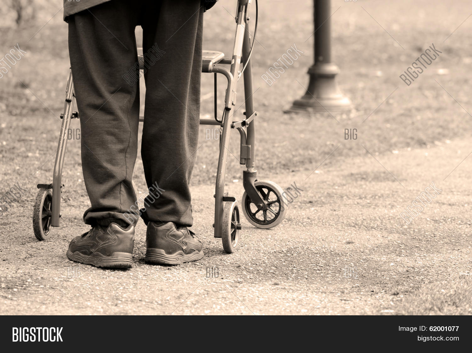 Senior Man Taking Walk Image & Photo (Free Trial) | Bigstock