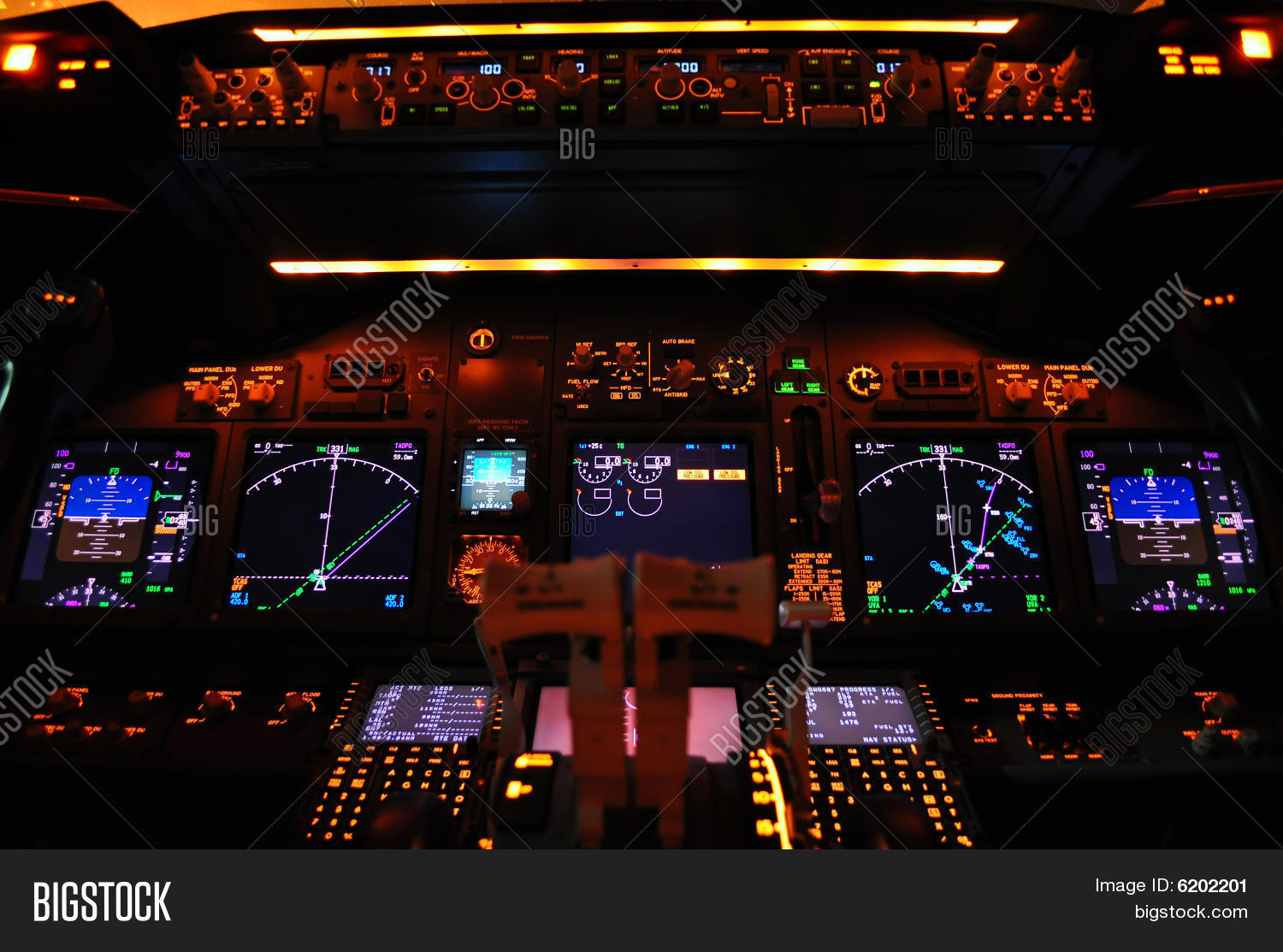 Flight Deck Image & Photo (Free Trial) | Bigstock
