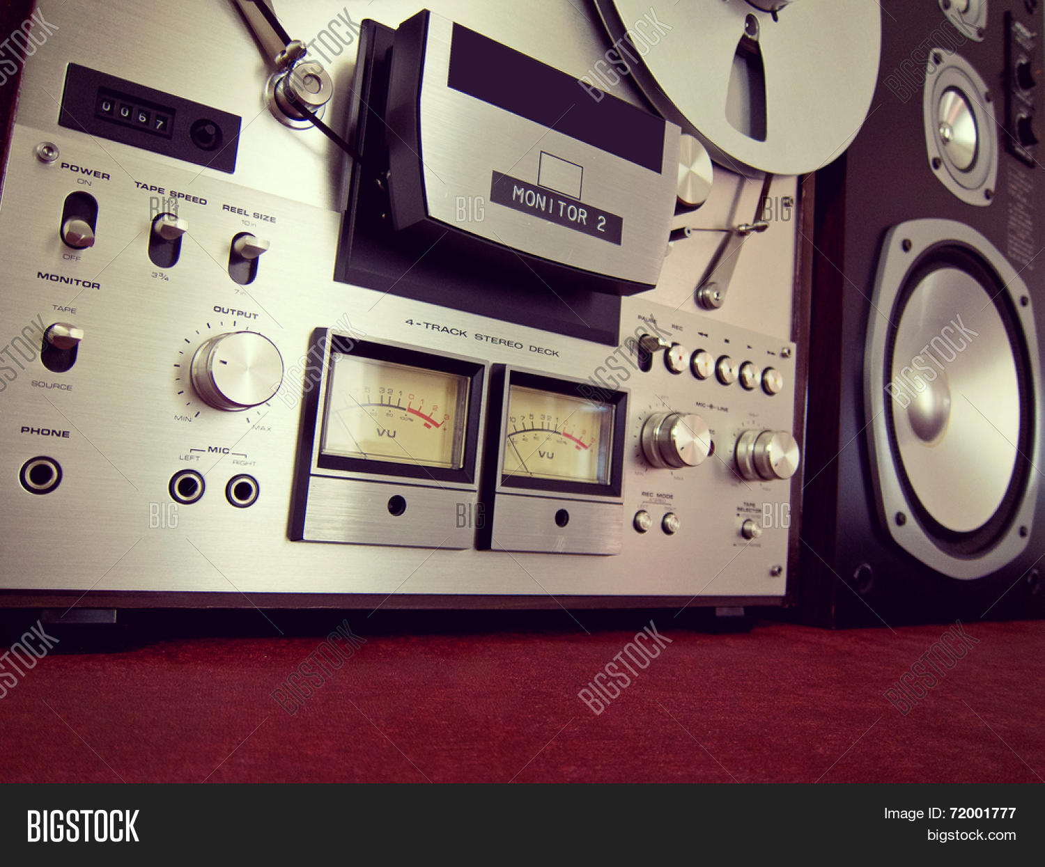 Analog Stereo Open Image & Photo (Free Trial) | Bigstock