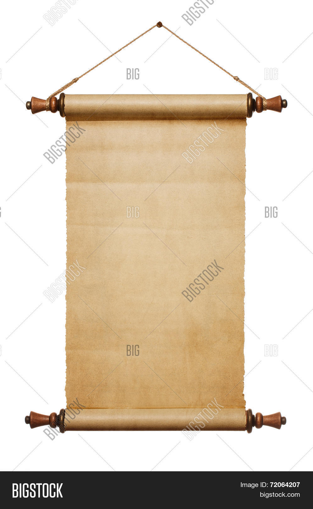 Blank Paper Scroll Image & Photo (Free Trial) | Bigstock