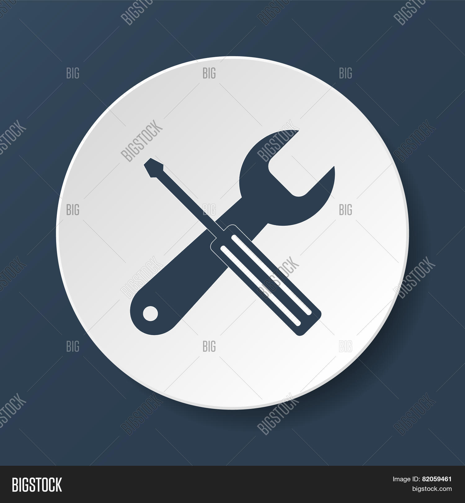 Repair Icon. Service Vector & Photo (Free Trial) | Bigstock