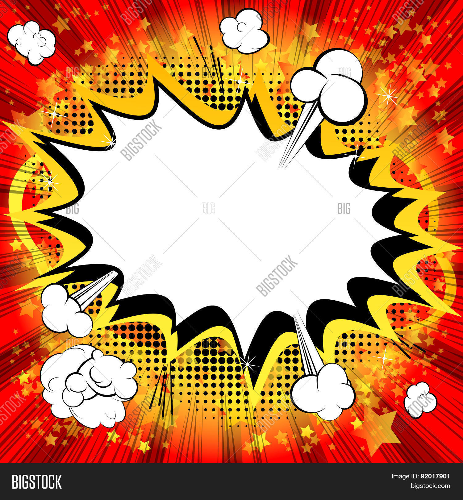 Comic Book Background Vector & Photo (Free Trial) | Bigstock