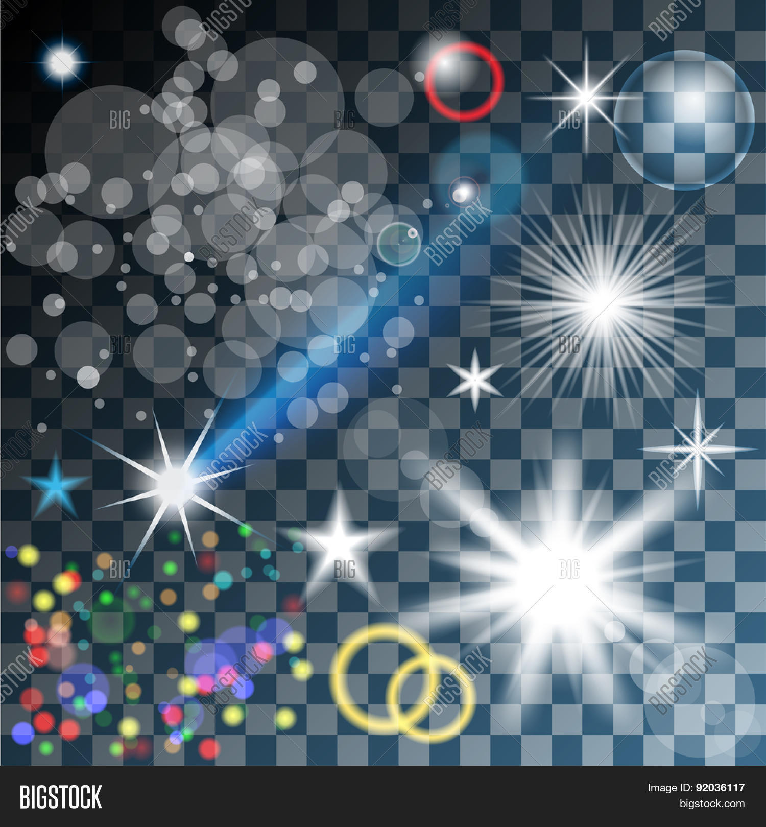 Vector Lights. Vector & Photo (Free Trial) | Bigstock