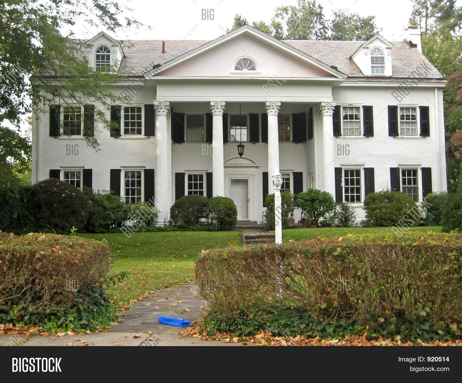 Stately Home Autumn Image & Photo (Free Trial) | Bigstock