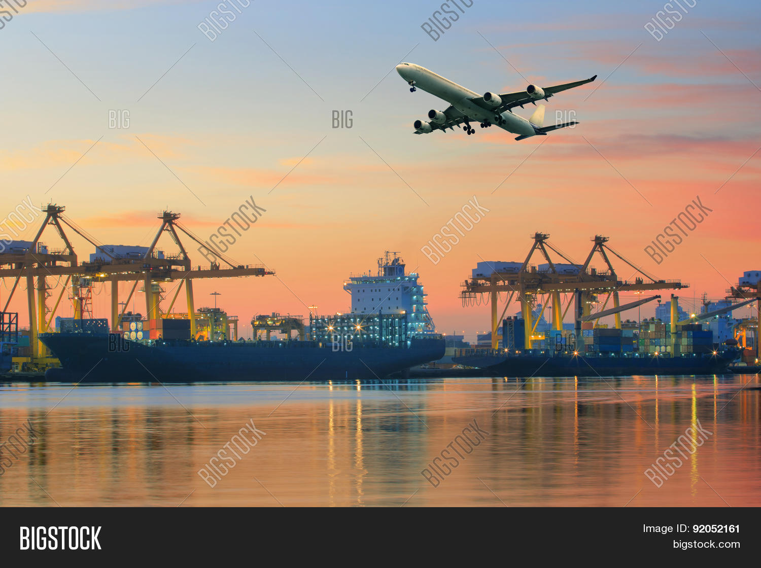 Cargo Plane Flying Image & Photo (Free Trial) | Bigstock
