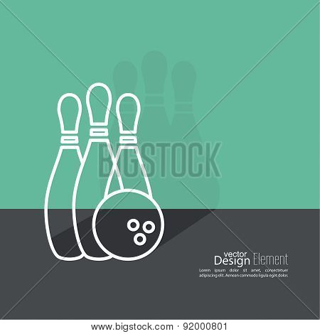 Bowling. Vector Vector & Photo (Free Trial) | Bigstock