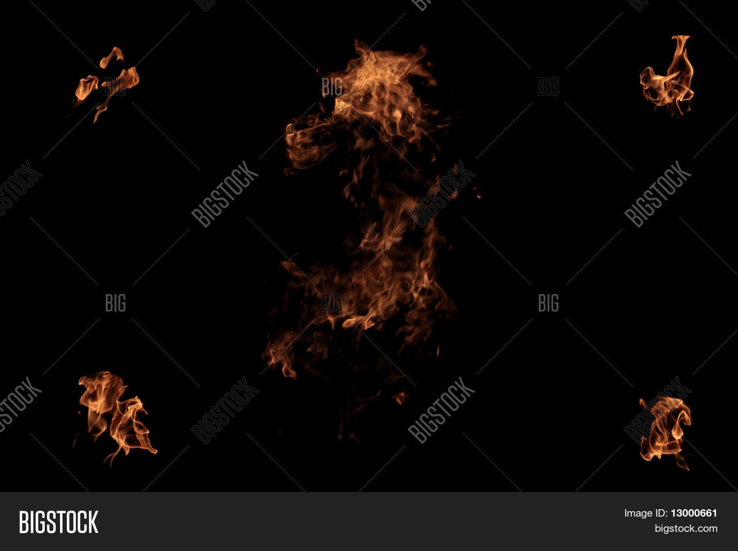 Fire Flames - Real Image & Photo (Free Trial) | Bigstock
