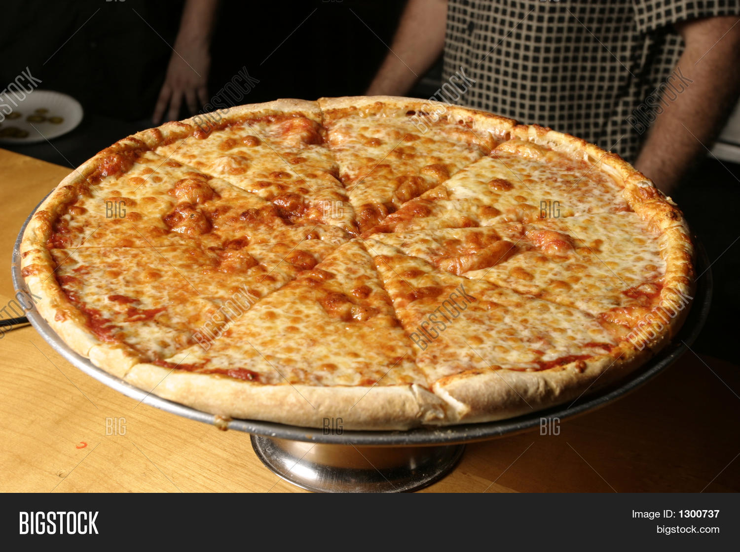 Cheese Pizza On Image & Photo (Free Trial) | Bigstock
