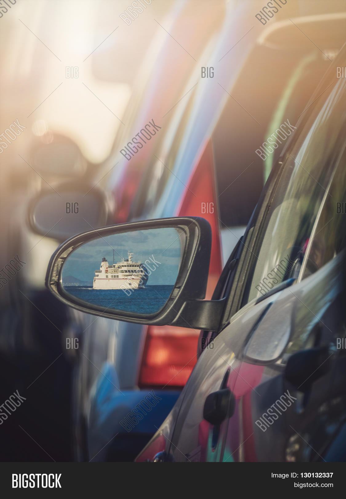 Car Mirror Reflection Image & Photo (Free Trial) | Bigstock