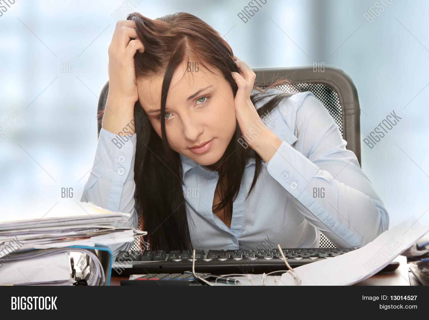 Exhausted Female Image & Photo (Free Trial) | Bigstock