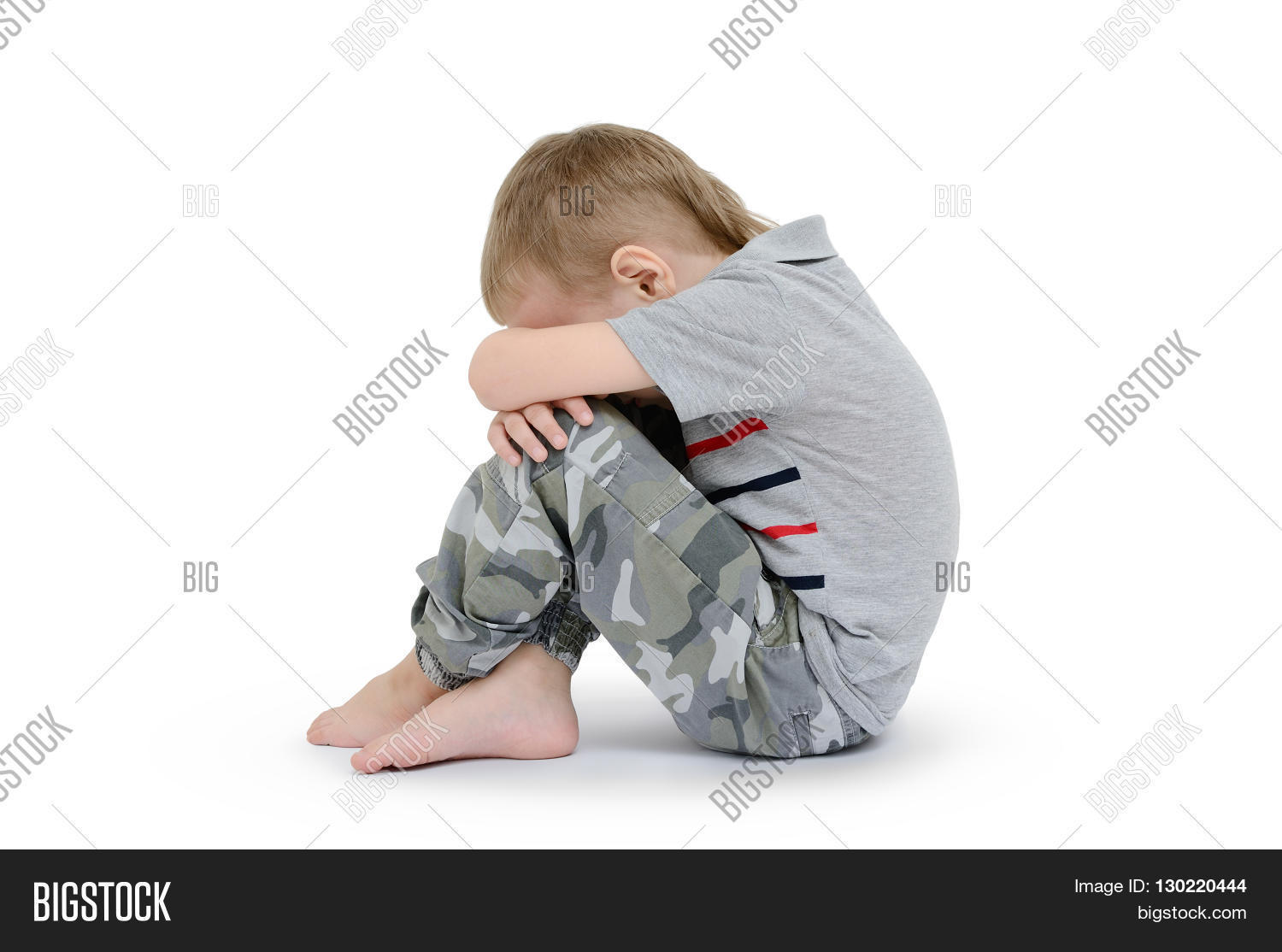 Little Boy Isolated On Image & Photo (Free Trial) | Bigstock