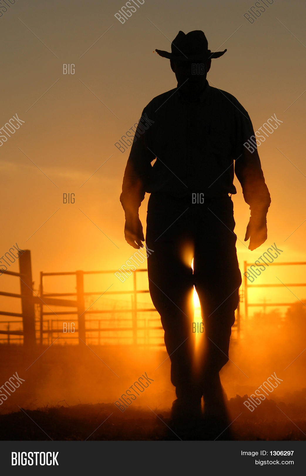 Sunset Cowboy Image & Photo (Free Trial) | Bigstock