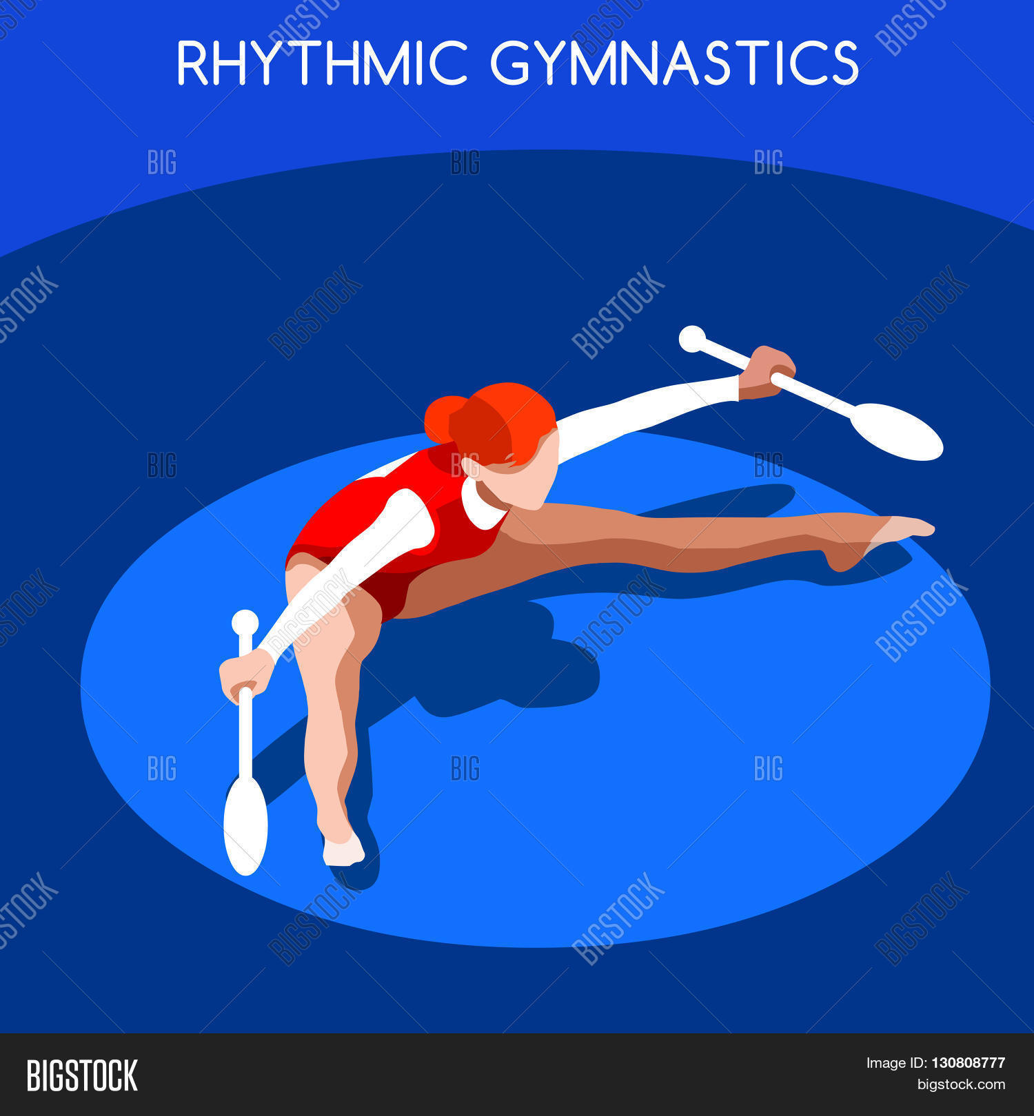 Rhythmic Gymnastics Vector & Photo (Free Trial) | Bigstock