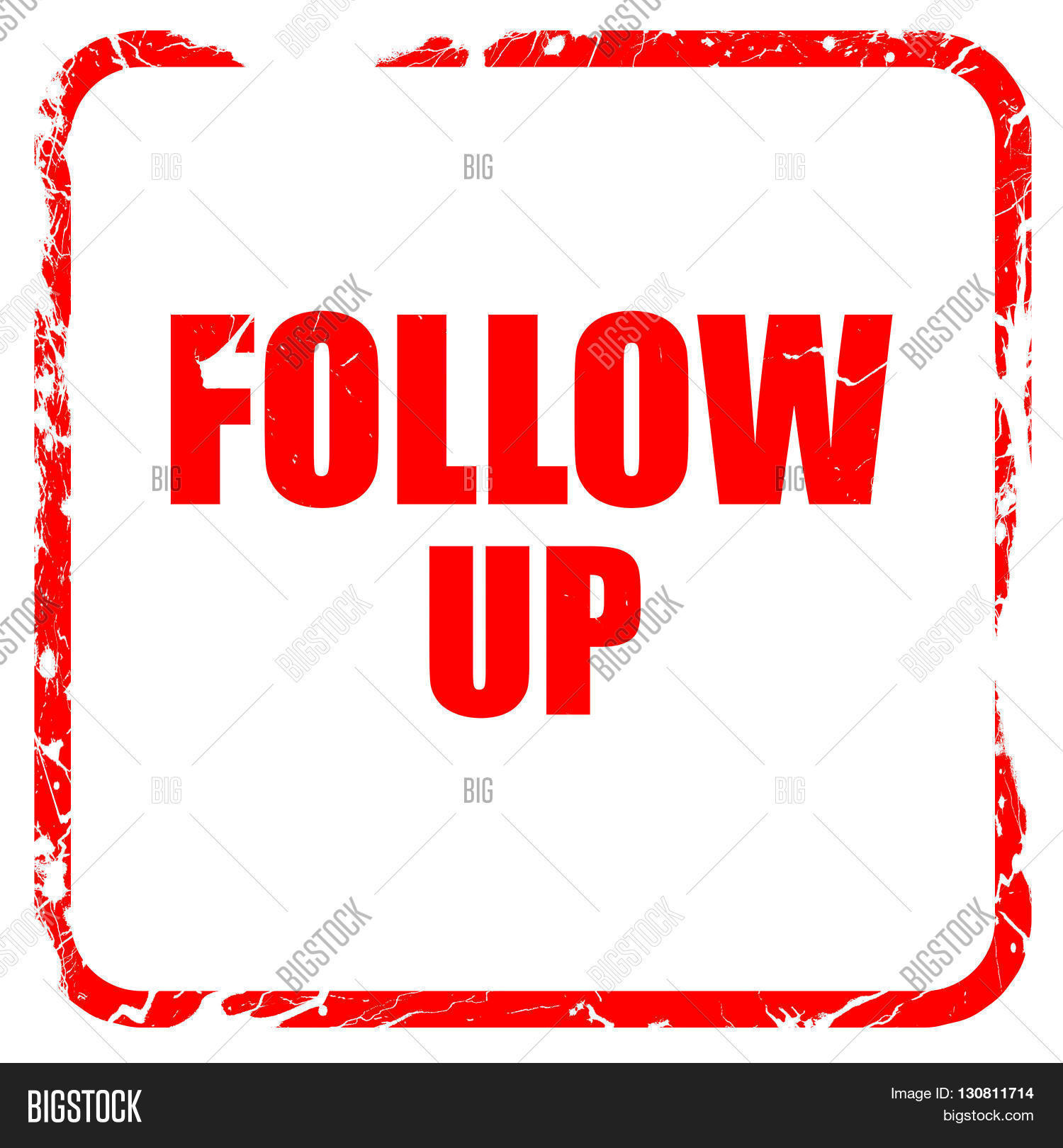 Follow , Red Rubber Image & Photo (Free Trial) | Bigstock