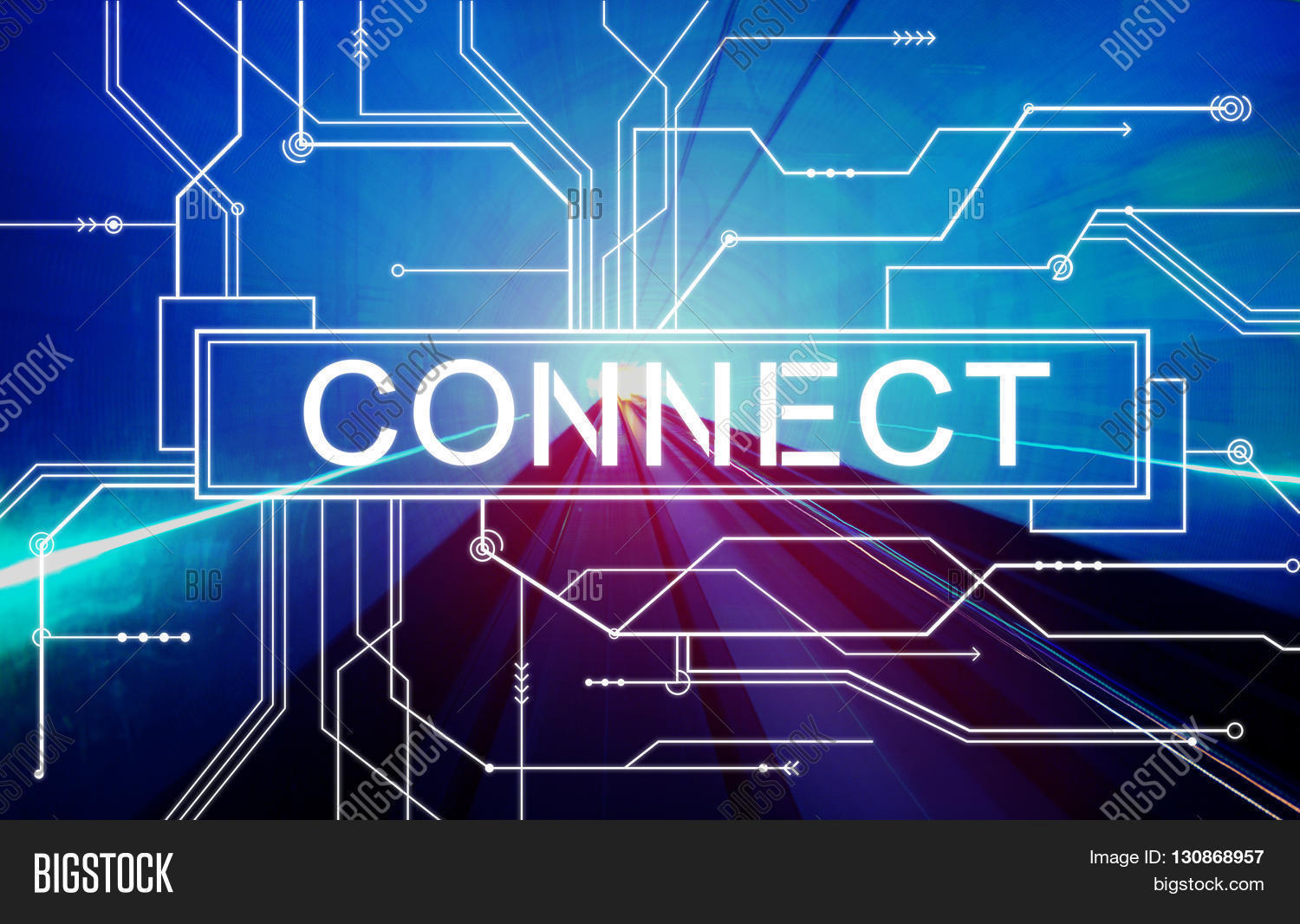 Connect Associated Image & Photo (Free Trial) | Bigstock