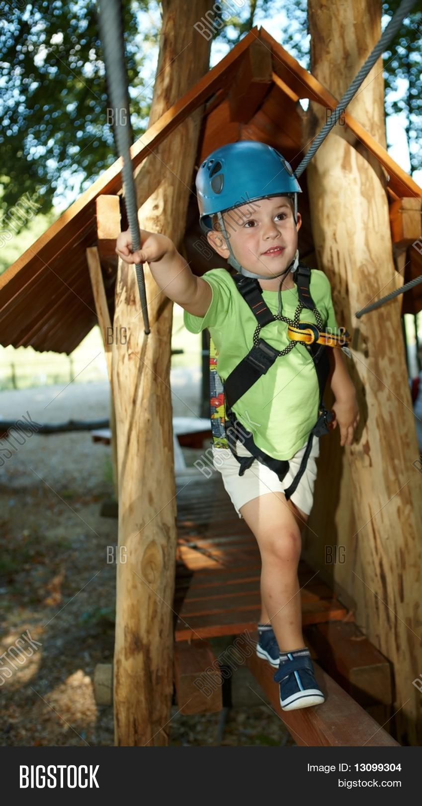 Little Boy Having Fun Image & Photo (Free Trial) | Bigstock