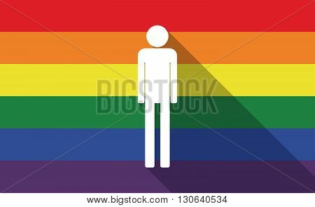Long Shadow Gay Pride Vector & Photo (Free Trial) | Bigstock