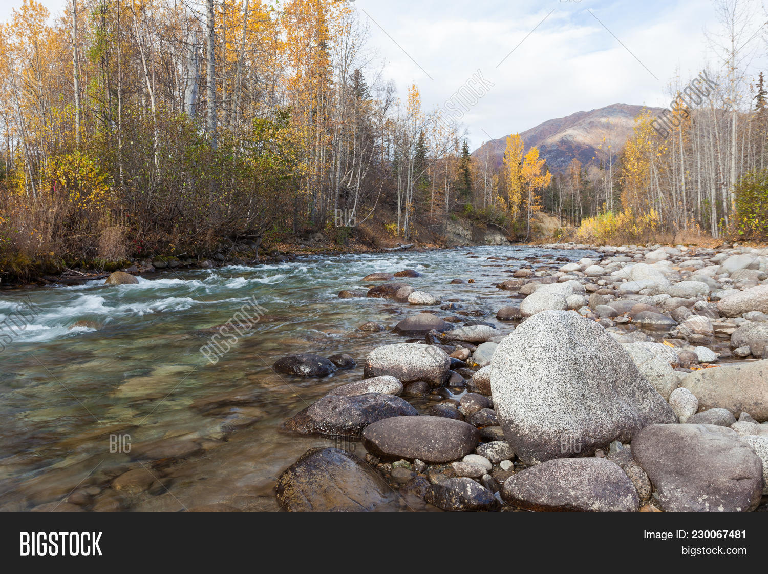 Bluish Alaskan River Image & Photo (Free Trial) | Bigstock
