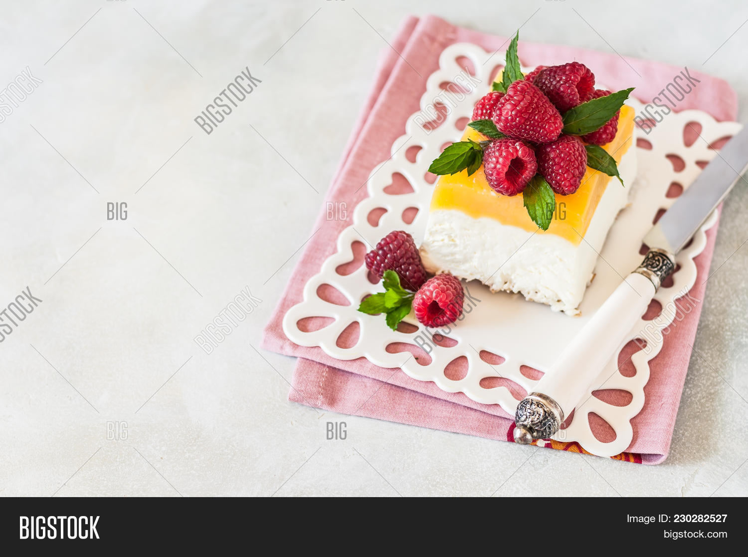 Lemon Curd Semifreddo Image & Photo (Free Trial) | Bigstock
