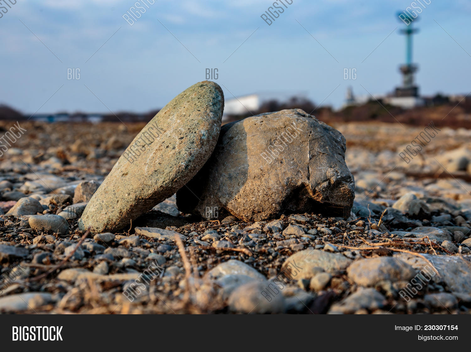 Pair Large Rocks Rest Image & Photo (Free Trial) | Bigstock