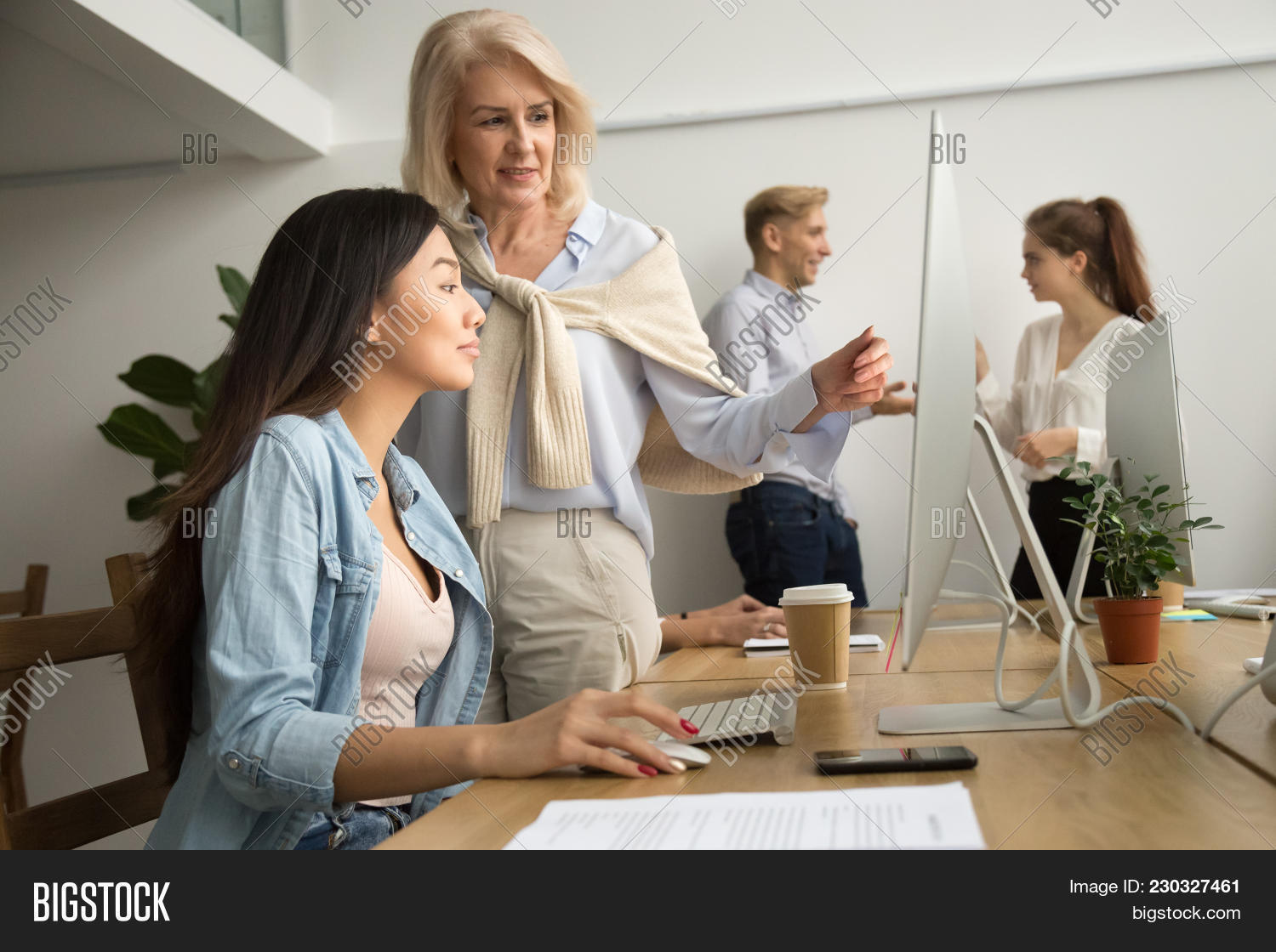 Aged Female Mentor Image & Photo (Free Trial) | Bigstock