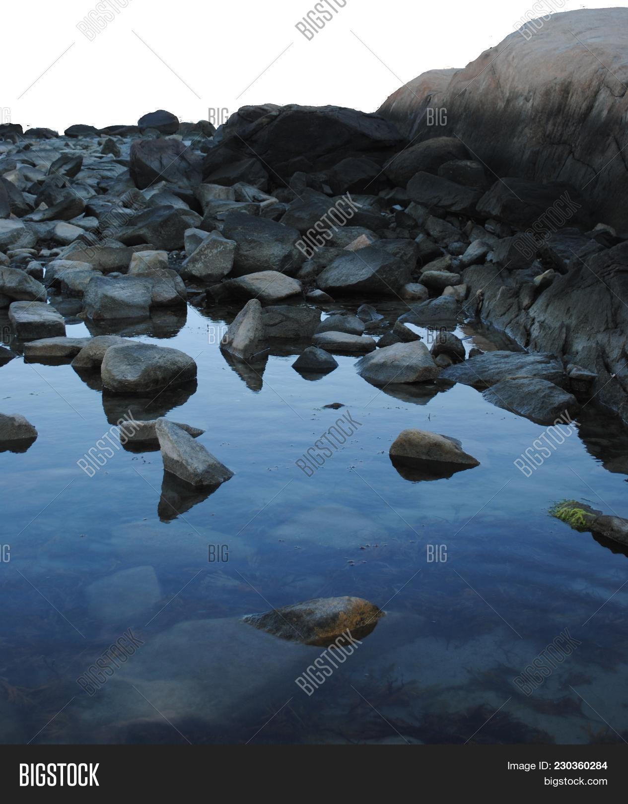 Tide Pool Beach Rocks Image & Photo (Free Trial) | Bigstock