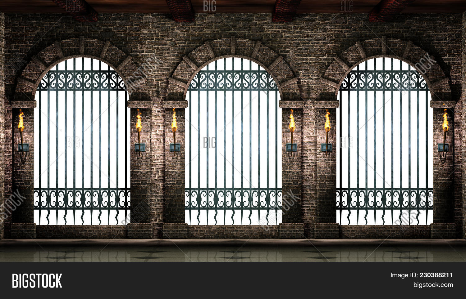 Medieval Castle Arches Image & Photo (Free Trial) | Bigstock