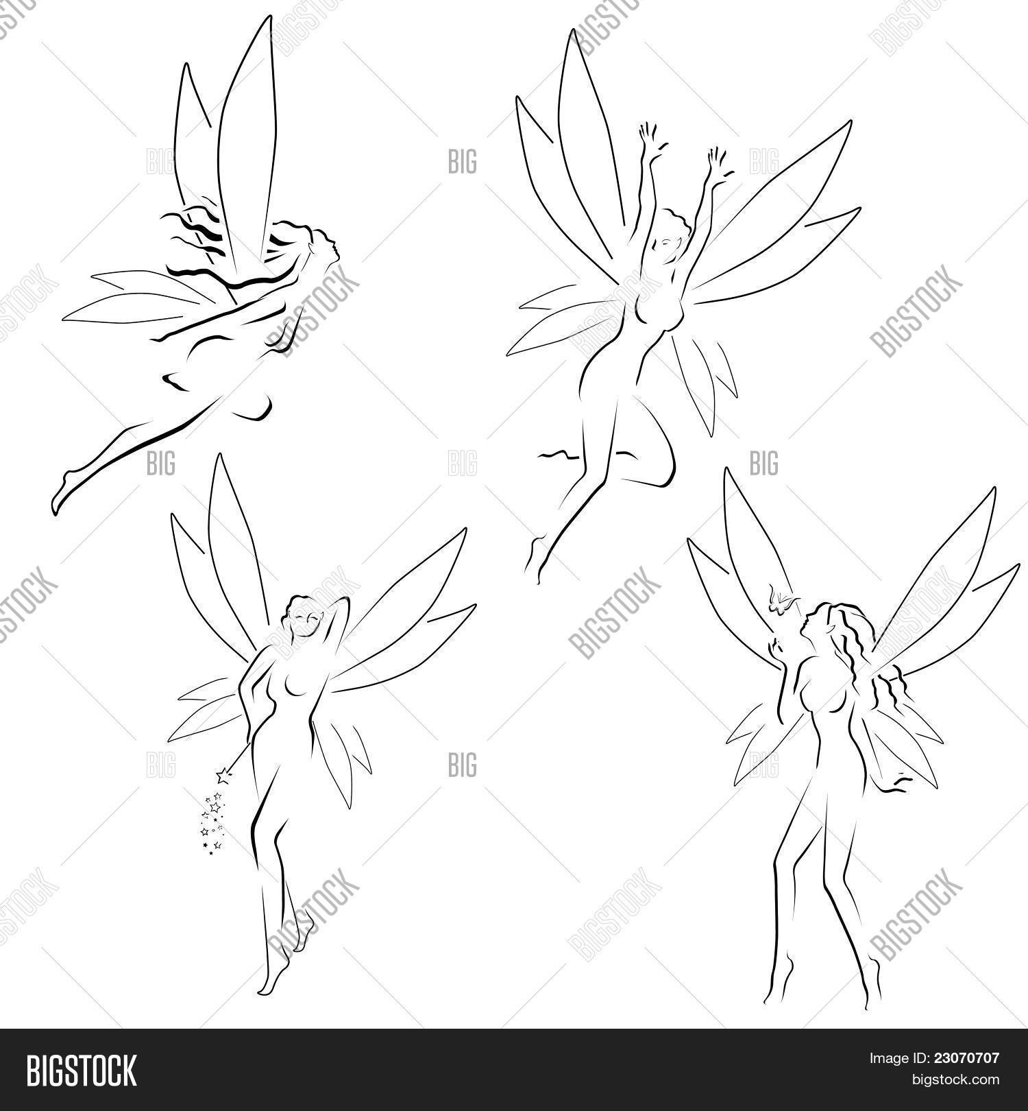 Abstract Fairies Vector & Photo (Free Trial) | Bigstock