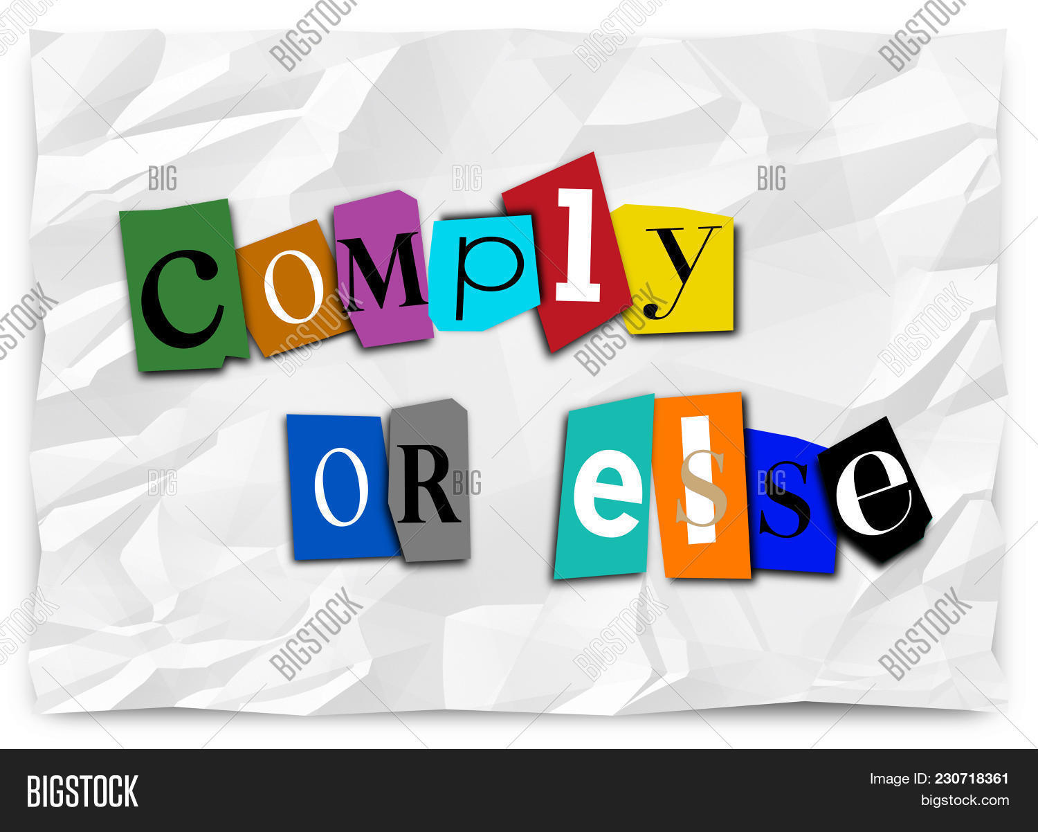 Comply Else Ransom Image & Photo (Free Trial) | Bigstock