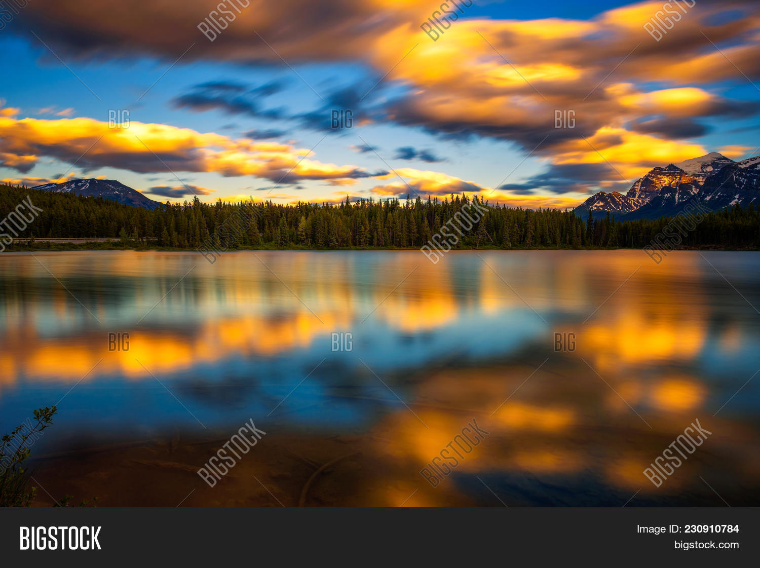 Scenic Sunset Over Image & Photo (Free Trial) | Bigstock