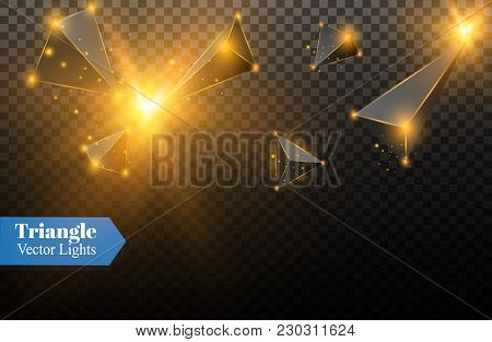 Realistic Triangles Vector & Photo (Free Trial) | Bigstock