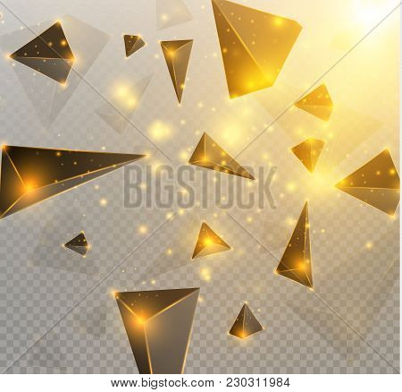 Realistic Triangles Vector & Photo (Free Trial) | Bigstock