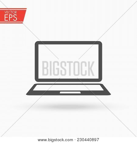 Laptop Monitor Vector Vector & Photo (Free Trial) | Bigstock