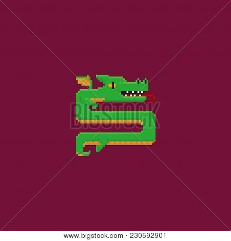 Pixel Art Asian Vector & Photo (Free Trial) | Bigstock