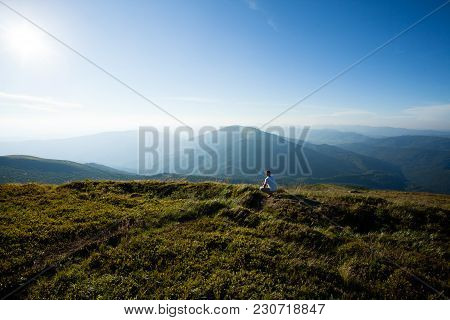Man Sat Down On Top Image & Photo (Free Trial) | Bigstock