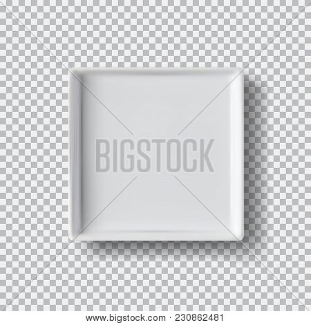 White Plate Isolated Vector & Photo (Free Trial) | Bigstock