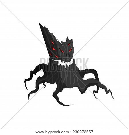 Horror Tree On White Vector & Photo (Free Trial) | Bigstock