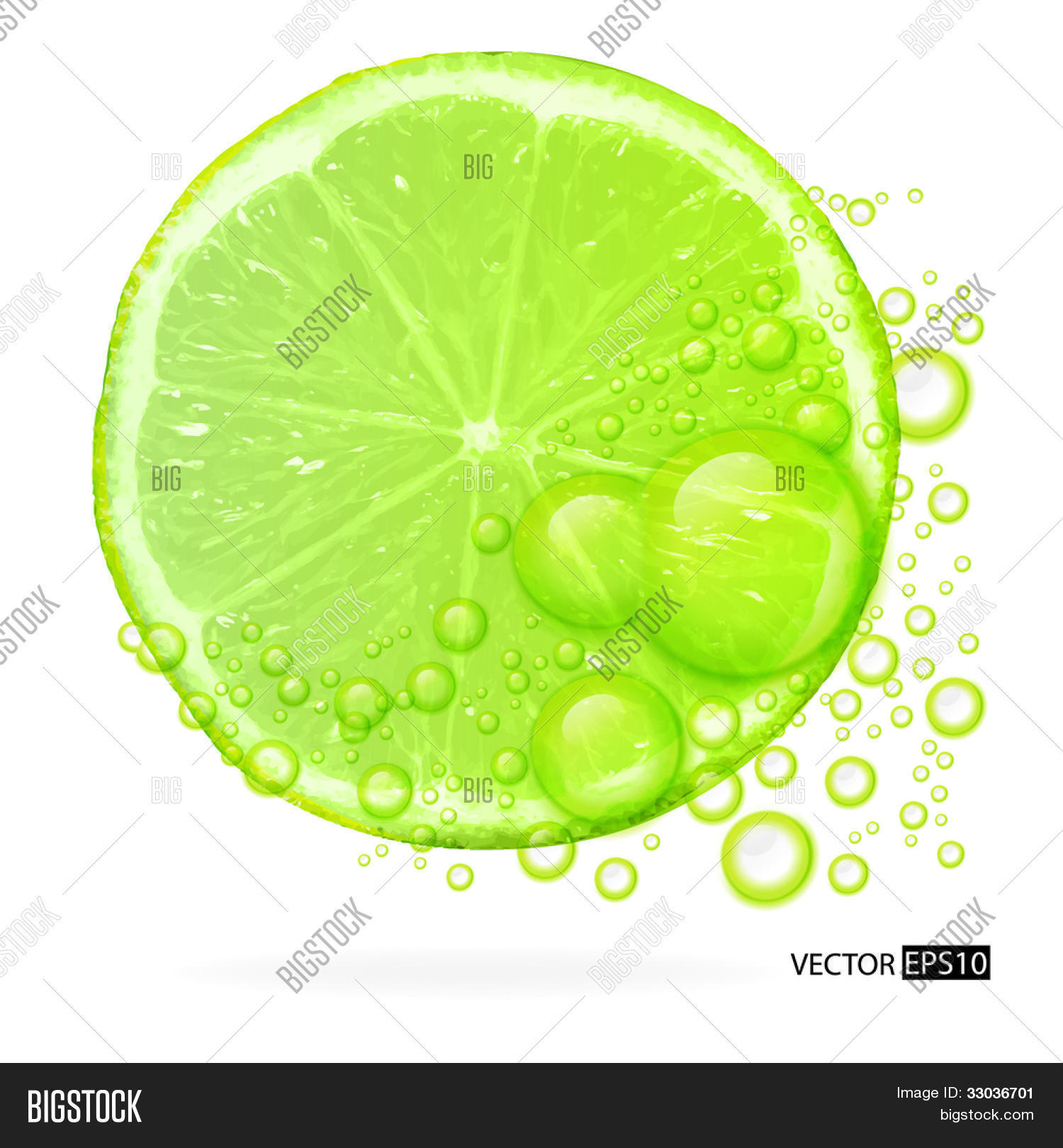 Green Lime Water Vector & Photo (Free Trial) | Bigstock